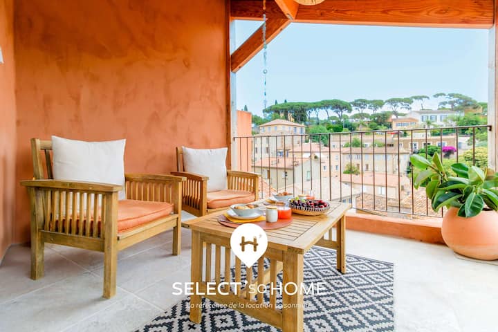 Duplex Charme & Vue Bormes Par Selectsohome - Bormes-les-Mimosas