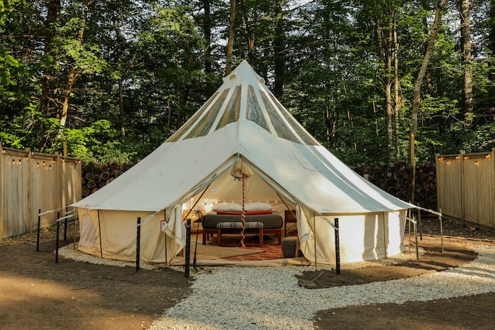 Spacious, Elegant Glamping Tent - 12 - Freeport, ME