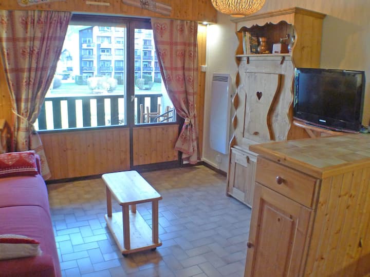 Studio Cabine, Balcon, Internet Et Animaux Admis - Sixt-Fer-à-Cheval