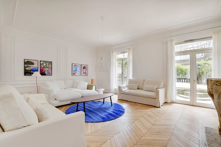 Chic Appt Avec Jardin Terrasse -4br/12p- Trocadéro - Paris