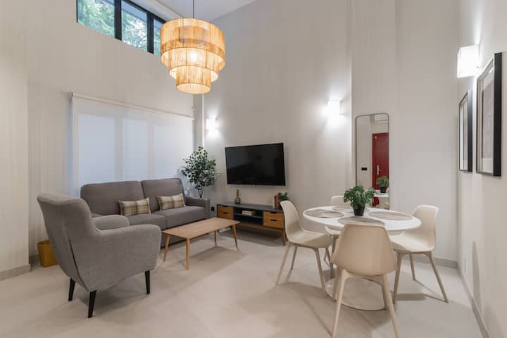 Modern Duplex-2bedrooms 2bathrooms-delicias - Estación de Cercanias de Recoletos - Madrid