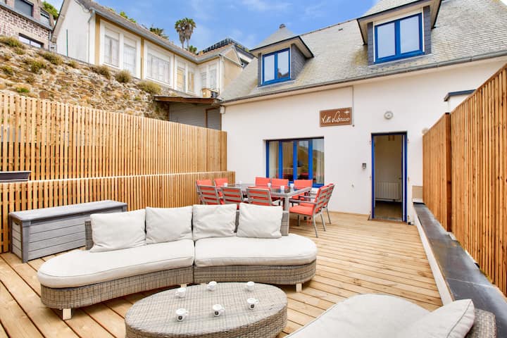 À 190m De La Plage - Hyper Centre - Maison Pour 8 - Pléneuf-Val-André