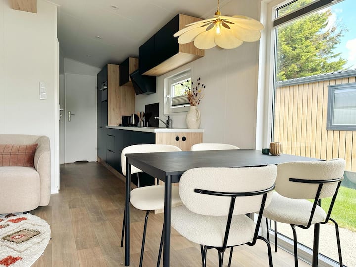 Chalet 501b Sur Recreatiepark De Wielen - Groet