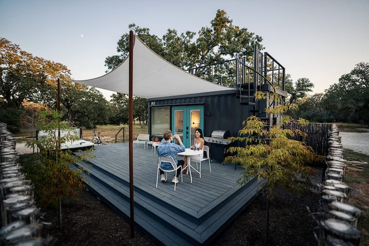 Modern Container Home, Wine, Pool, Hill Country! - Fredericksburg, TX