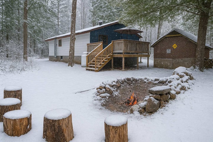 Charming Winter Cabin Retreat With Patio & Firepit - Ottawa