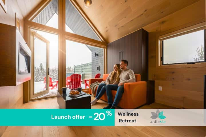 Jolie Vie Wellness Retreat | Fire Tiny Home #1 - Grand Falls