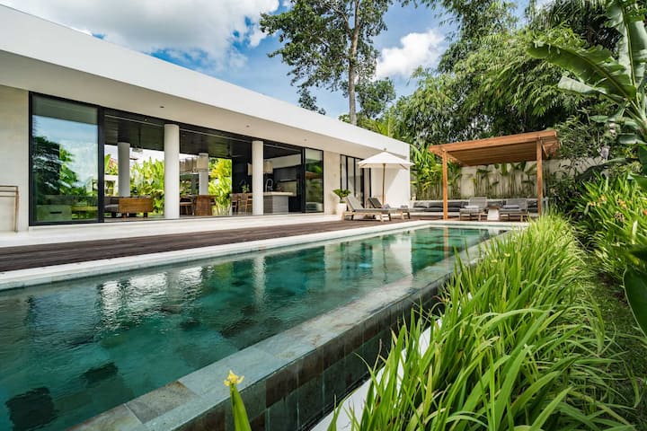 Jungle Bliss : Oasis 2ch à Ubud Avec Piscine - Australia