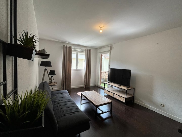 M076*marquer*t2 Cocon Chic Avec Balcon Verdoyant - Gaillard