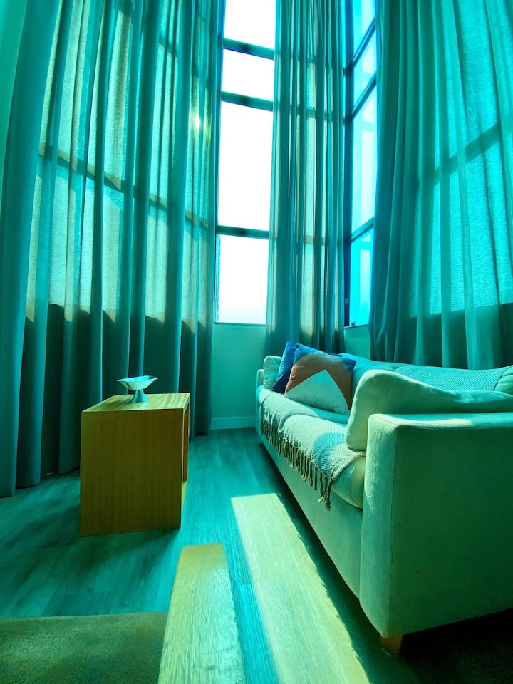 Flat Novo, Reformado E Com Vista  - 9º Andar - Campo Grande