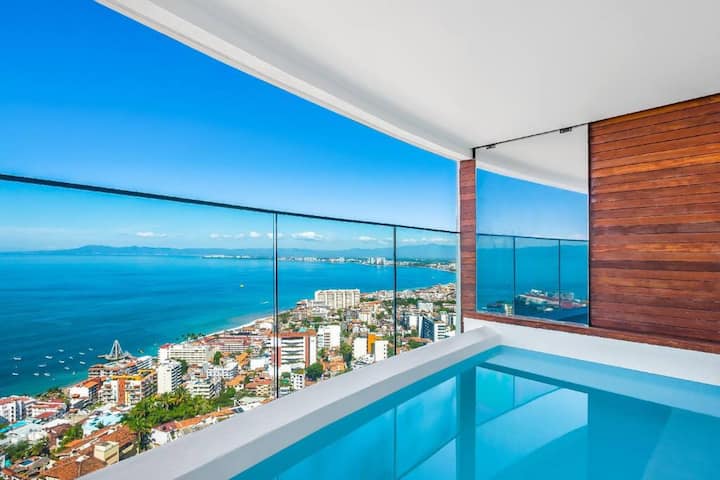 Alilaholidays| 3br Condo Ocean View & Private Pool - Puerto Vallarta