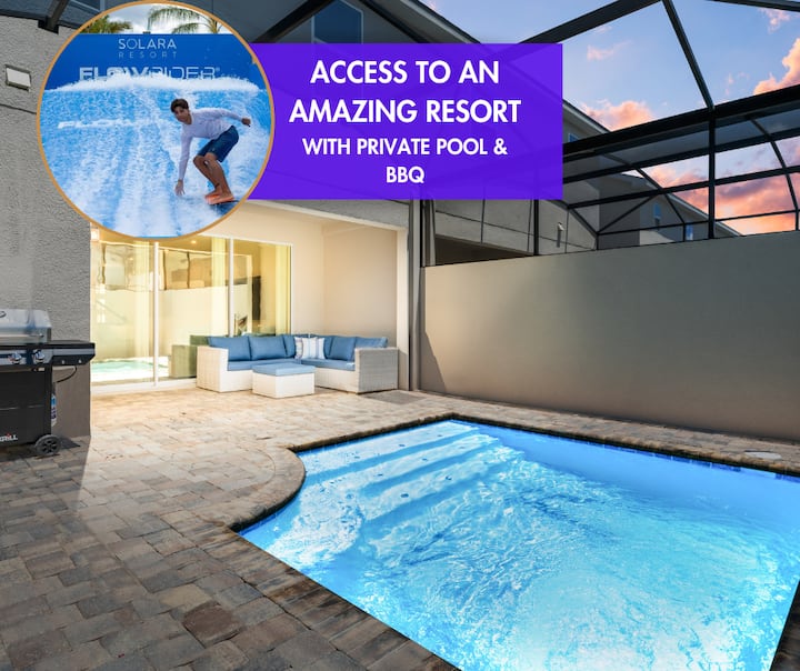 Bright And Comfy Villa | Private Pool - Lake Buena Vista, FL