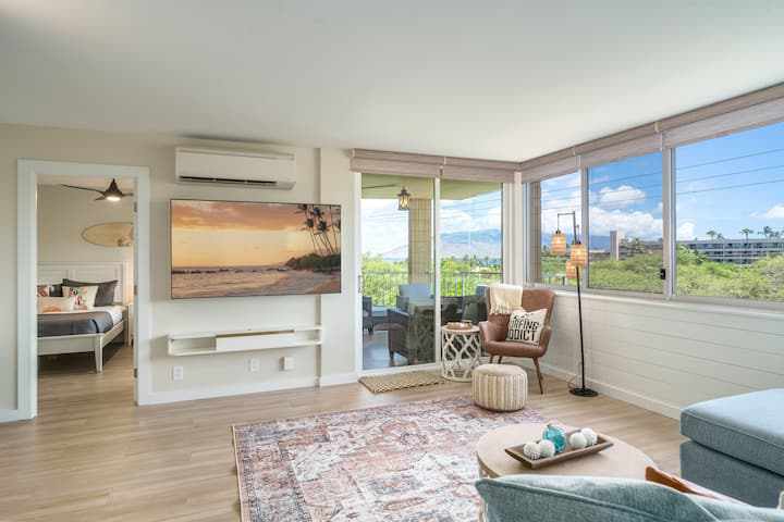 Oceanview Remodeled Across From Kamaole 3 Beach - Maui, HI