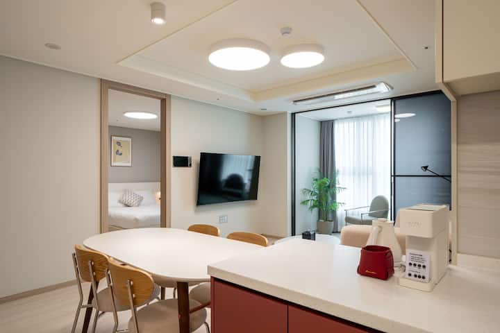 Spacious 6-person Room#newthreeroom#family#incheon - Incheon