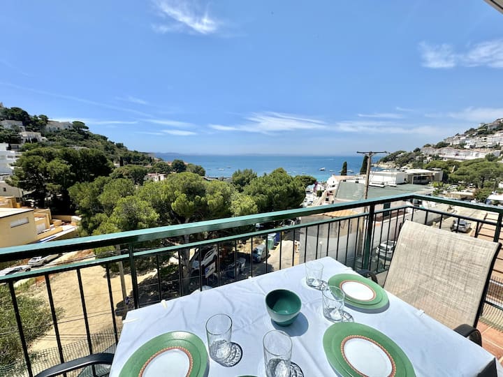 Gre. Appartement à 140m De La Plage De Canyelles - Roses