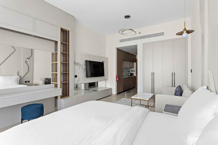 Lux Studio In Arjan With Pool And Full Amenities - Dubái