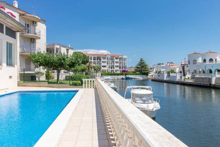 224-appartement Avec Vue Marina, Piscine Et Parkin - Empuriabrava