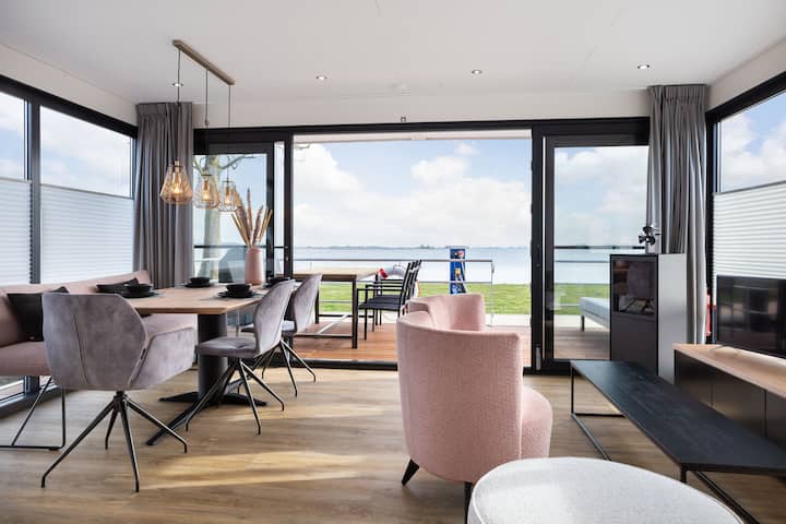 Houseboat 'De Valreep' Met Tuin - Paviljoenwei 4-15 | Sneek (Offingawier) - Joure