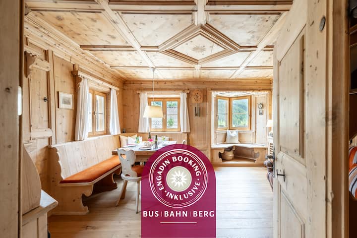 Suot Chastè Tarasp - Authentic Engadine House With - Scuol