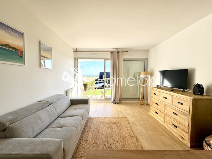 Studio Cosy Neuf Vue Mer Jardin Et Terrasse - Guidel Plages