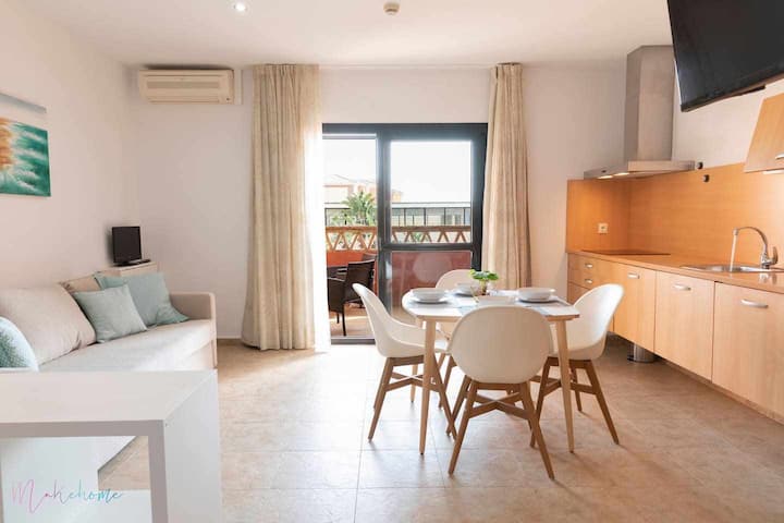 Apartamento Junto A La Playa Con Piscina Y Parking - Huelva