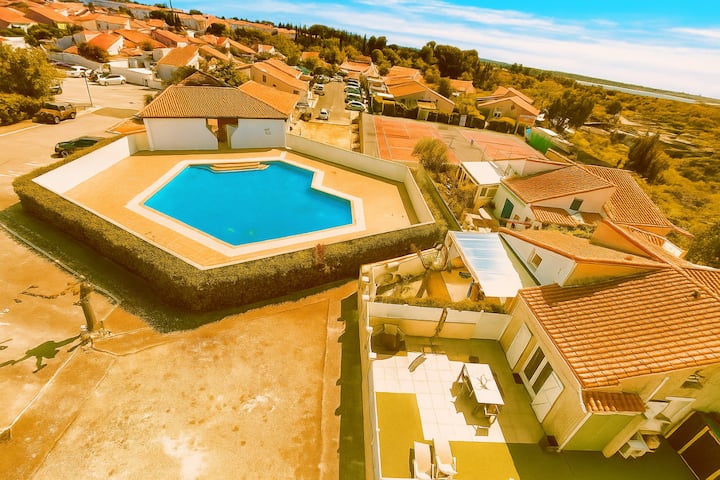 Côté Sud – Piscine, Bbq Et Clim - Vic-la-Gardiole