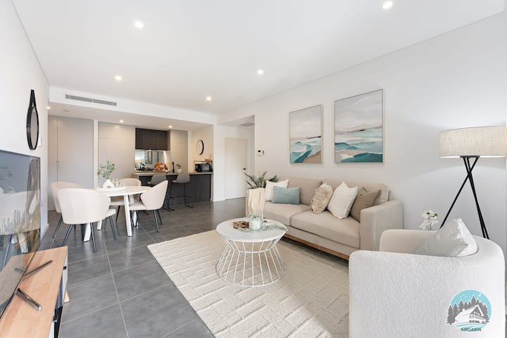Aircabin - Epping - Modern Comfy - 1 Bed Apt - Gordon