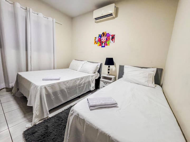 Casa Completa Perto Do Centro + Ar Cond E Vaga - Ourinhos