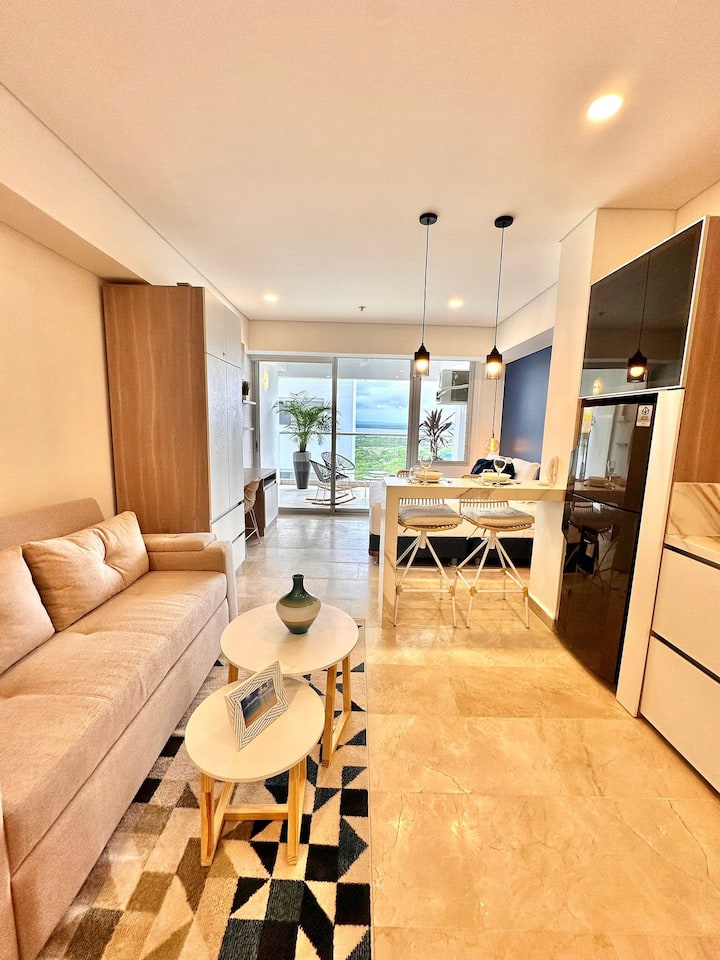 Cb1445 Nueva Lujosa Suite Piso14-vista Increible - Cartagena de Indias