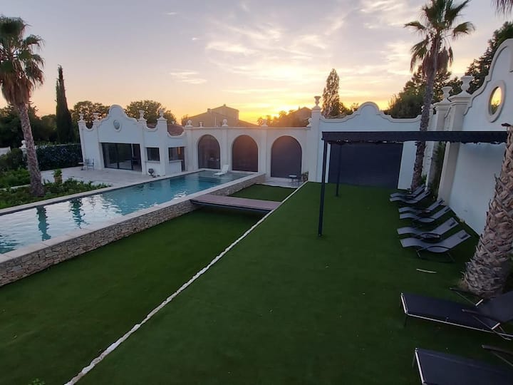 Blue Palm ! Propriete Luxe 16pax Piscine Palmeraie - Aix-en-Provence