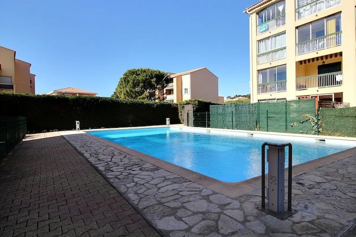 Studio Climatisé - Piscine - Proche De La Plage - Sanary-sur-Mer