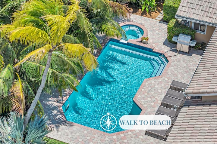 Walk To Beach | Heated Pool | Marlin Key - Fort Lauderdale, FL