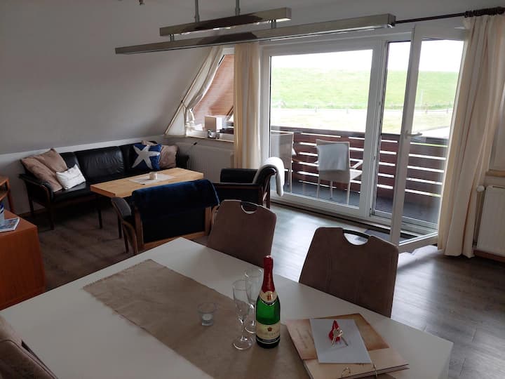 Ferienwohnung Oberdeck Mit Garten, Grill U. Balkon - Butjadingen