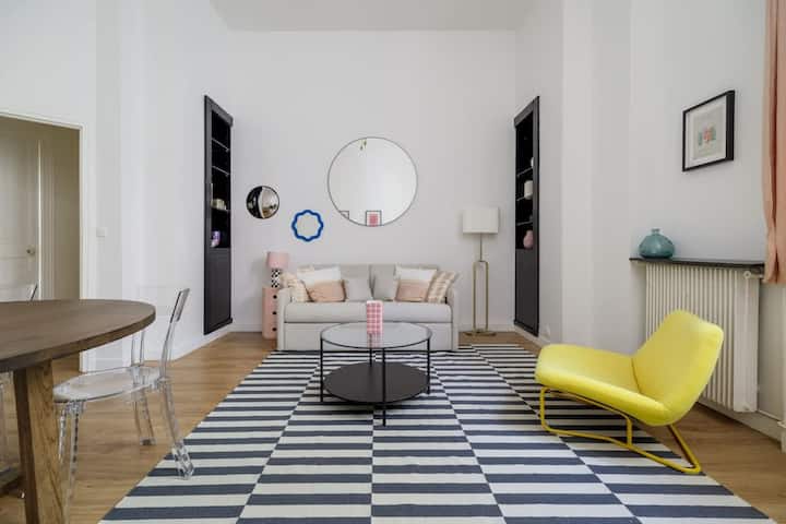 Peretti - Spacious Flat 2bdr/6pax Paris Neuilly - Levallois-Perret