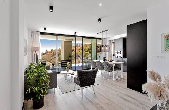 6p Appartement Met Zicht Op Bergen En Bomen - 豐希羅拉