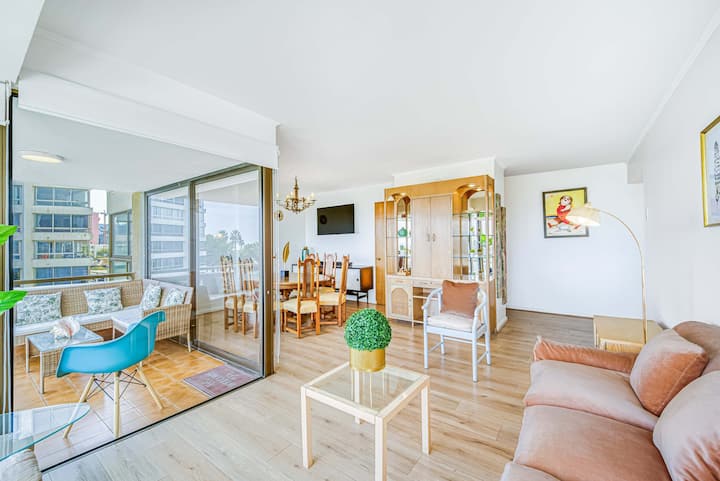 Beach Paradise 4br With View - Viña del Mar