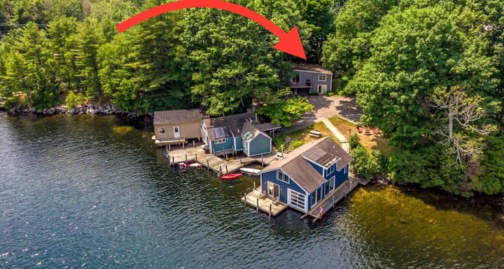 Sunapee Sunset Cottage | Grill | Fire Pit - Sunapee, NH