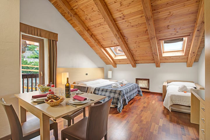 Baita 6 - Balcony Studio 205 - Happy.rentals - Névache
