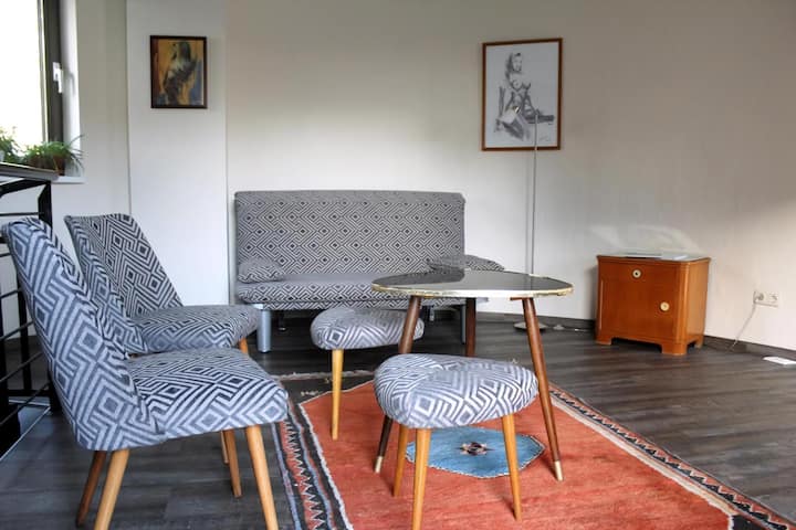 Ferienwohnung Silo Mit Kleinem Garten - Rostock