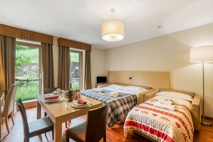 Baita 3 - Garden Studio 105 - Happy Rentals - Bardonecchia