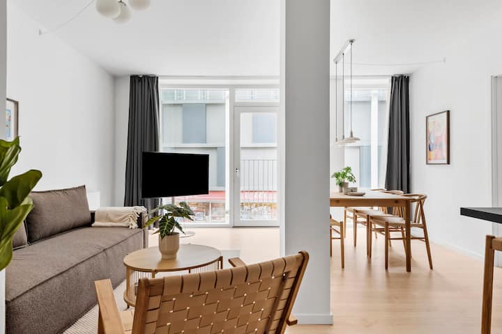 Spacious 2br Inner City Apartment For 6 People - Aarhus