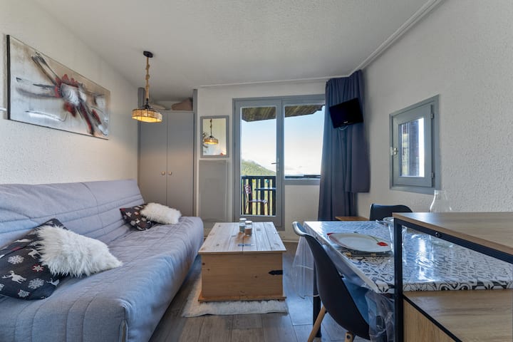 Studio 4 Personnes Avec Vue Sur La Vallée - Les Orres