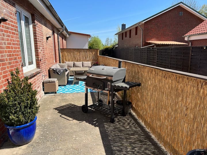 Tolles Appartement In Norderende Mit Terrasse,. - Wingst