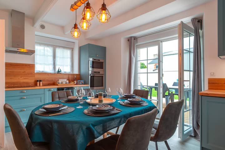 Ma Kalon - Maison Pour 8 Avec Parking - Finistère