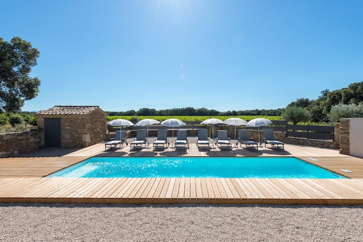Le Mas Des Aracil 1 - Appt Climatisé 6p, Piscine - Drôme