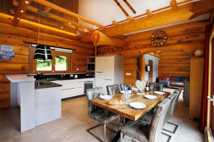 Original Chalet En Rondins : L'ours Canadien 6p - Xonrupt-Longemer