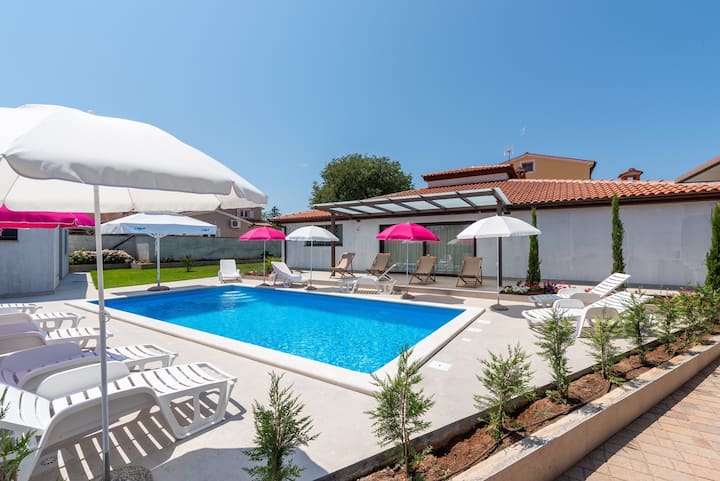 Nino With Shared Pool - One-bedroom A4 With Terrac - Poreč