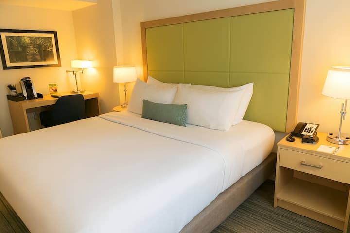 Superior King Room, Longwood Inn, Close To Museums - Boston, MA