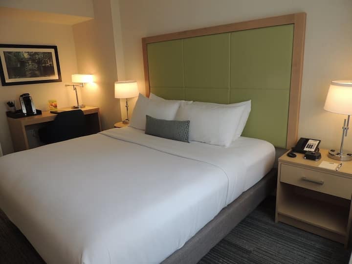 Superior King Room, Longwood Inn, Close To Museums - Cambridge, MA