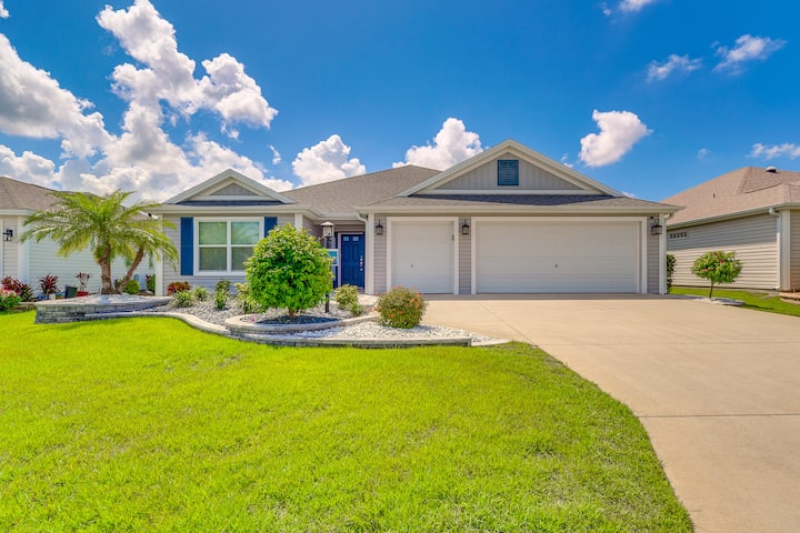 Golf Cart & Pool Access: The Villages Home! - The Villages, FL