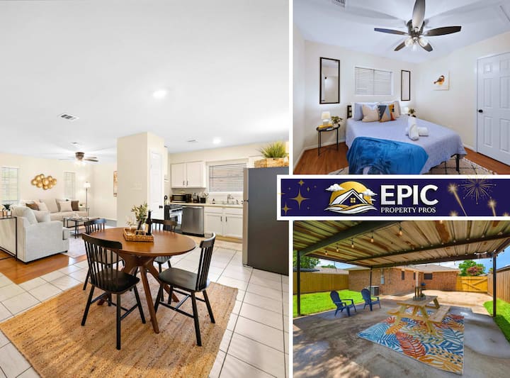 Exclusive Seabrook Villa: Modern+backyard Seating - Kemah, TX